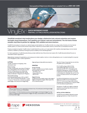 VinylEfx® | Nekoosa